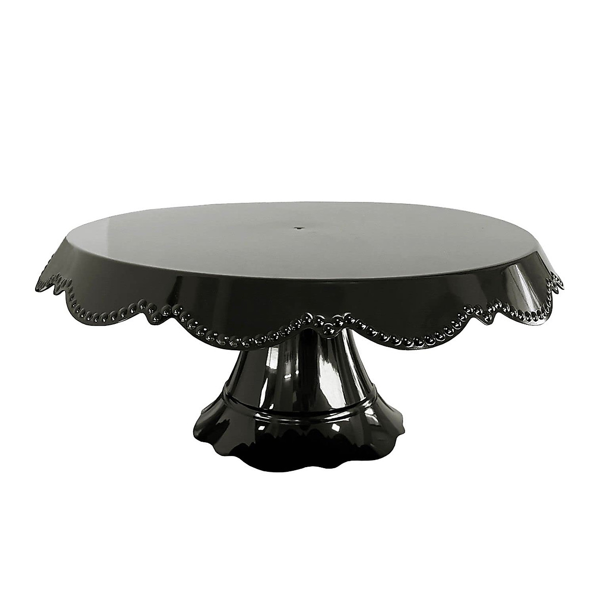 GRUPO MIRANDINHA Lace Cake Stand Cupcake Stand Candy Stand (Large, Black)
