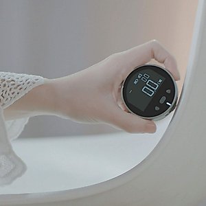LEFUYAN Electronic Tape Measure with LCD Display Digital Ruler Type-C Rechargeable Length Measuring Tool for Flat Curved