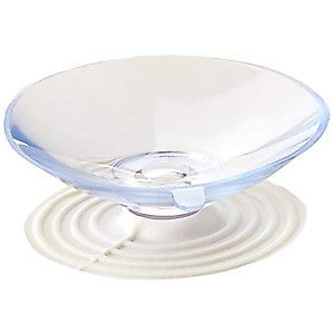 Amazon Basics Bath Tub Neck Pillow with Suction Cups, Waterproof, 3-Panel, Off-white