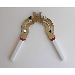 Tredoni Bottle Jar Opener, Easy Wrench Grip/Tighten Lid Opener -Italian Stainless Steel