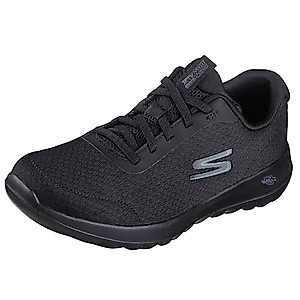 Skechers Women's Go Walk Joy-Ecstatic Sneaker, Black, 8