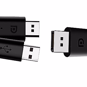 4.5m DP/USB Cable for Pimax Vision 5K Super, 8K X VR Headset with USB-Powered Models