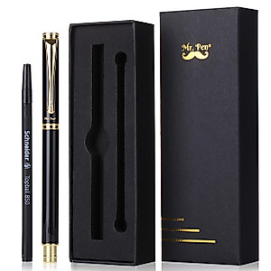 Mr. Pen- Luxury Pen, Black Barrel, Black Ink, Fancy Pen, Fancy Pens for Men, Nice Pens for Men, Pen Gift, Writing Pens, Metal Pen, Fancy Pens for Men, Executive Pen, Expensive Pens