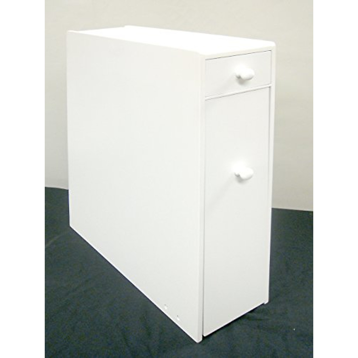 Proman Products Bathroom Floor Cabinet Wood in Pure White (Model: ZLMN46001)