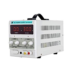 SUNCOO Variable DC Power Supply, Adjustable Switching Regulated Bench Power Supply 30V 5A with Digits Display high-Precision Outputs for Lab/Electronic Repair/DIY/Aging Test, 110v