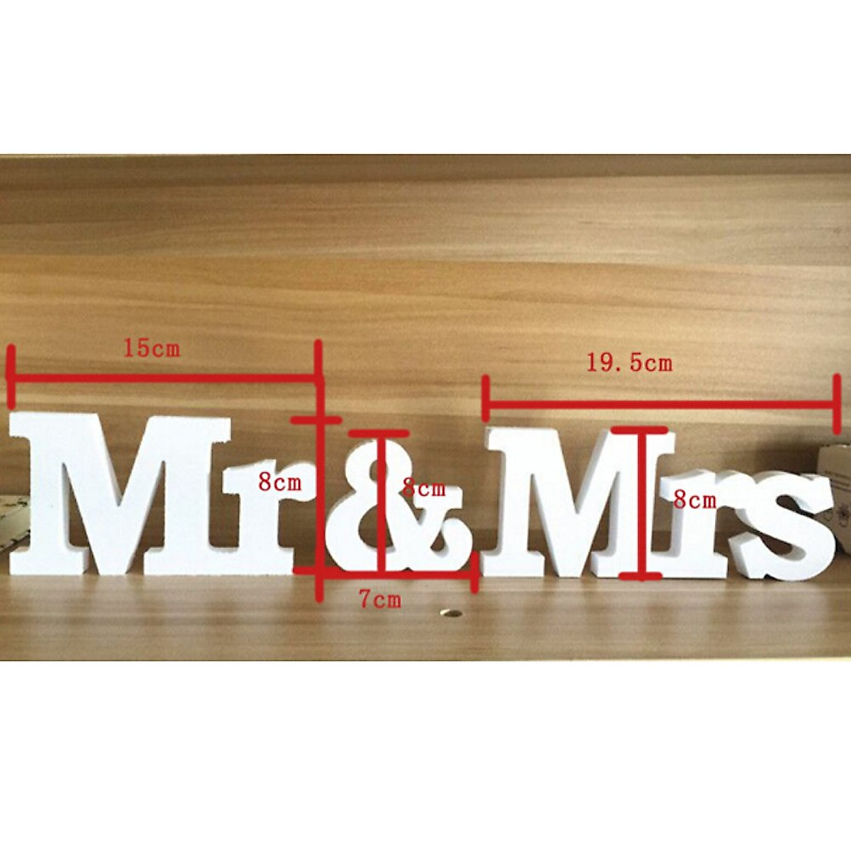 Buytra Wedding Decorations Set with Just Married Wedding Banner Mr Mrs Signs Letters for Sweetheart Table (Style1)