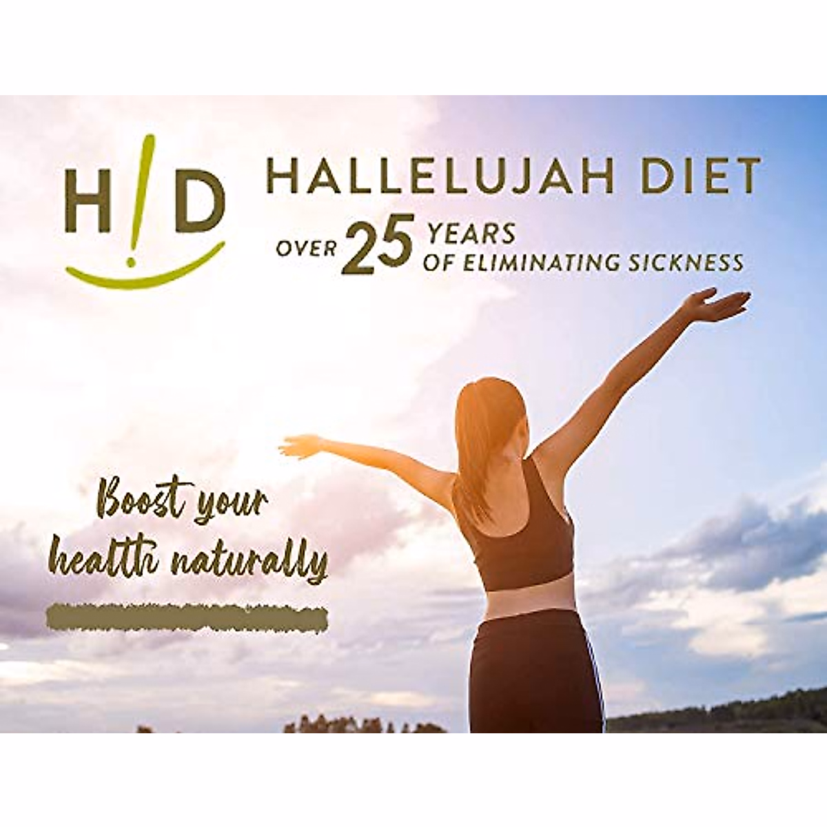 Hallelujah Diet Organic BarleyMax - Barley and Alfalfa Green Juice Powder, Berry Flavor, (8.5 Ounces, 120 Servings)