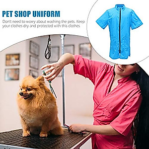 ULTECHNOVO Waterproof Pet Cosmetologist Clothes Pet Salon Apron Special Work Clothes Pet Grooming Supply