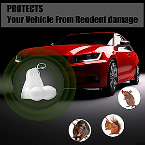 24 Pack Rat Repellent Peppermint Oil Rat Repellent, Mouse Repellent for Car Campers Outdoors Indoor Garage