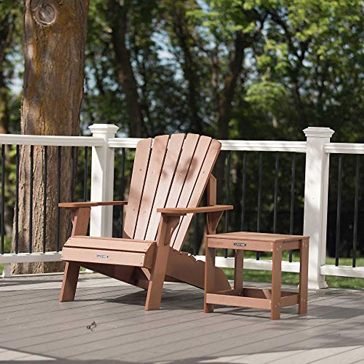 Lifetime 60246 Adirondack Table, Brown