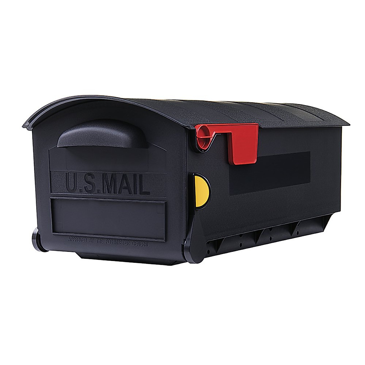 Gibraltar Mailboxes Patriot Rust-Proof Plastic Black, Mailbox Mounting Board, GMB225B