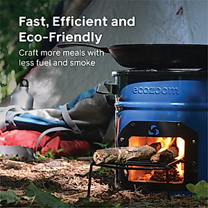 EcoZoom Rocket Stove Heavy Duty Portable Camp Stove for Outdoor Cooking, Dura (Wood Only)