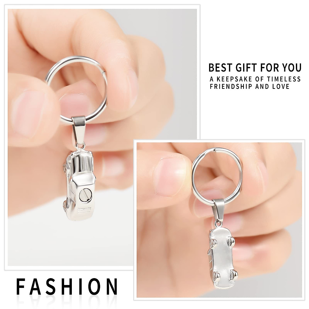 Cremation Jewelry for Ashes Little Car Shape Urn Pendants for Ashes Holder Memorial Keepsake Urn Necklace Cool Necklace