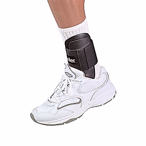 Mueller Sports Medicine Lite Ankle Support Brace, Black, One Size
