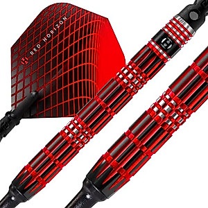 Harrows Red Horizon 90% Tungsten Soft Tip Darts (18)
