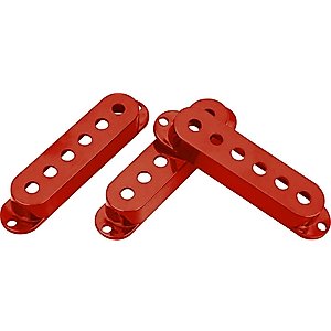 DiMarzio DM2001RD - Strat Covers, Large - Red - Set of Three