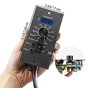Unidanho Digital Controller Kit Replacement for Traeger Pellet Grills with 2 Meat Probes and 7" RTD Temperature Sensor - Replacement and Upgrade for Traeger Grill Accessories