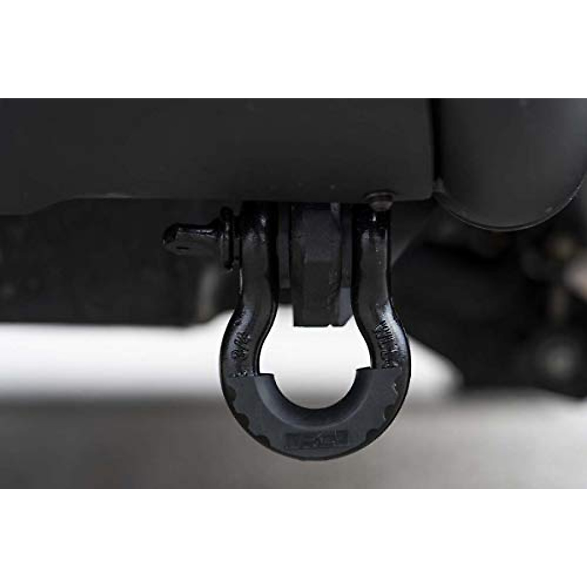 Rough Country Tow Hook Shackle Mounts for 2007-2021 Toyota Tundra - RS146 , Black