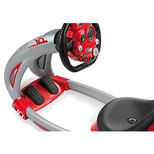 Smoby: V8 Driver, Kids Can Play and Develop Real Life Skills, Features Includes Back Lit Screen, Real Sounds and Mechanical Pedals, for Ages 3 and up