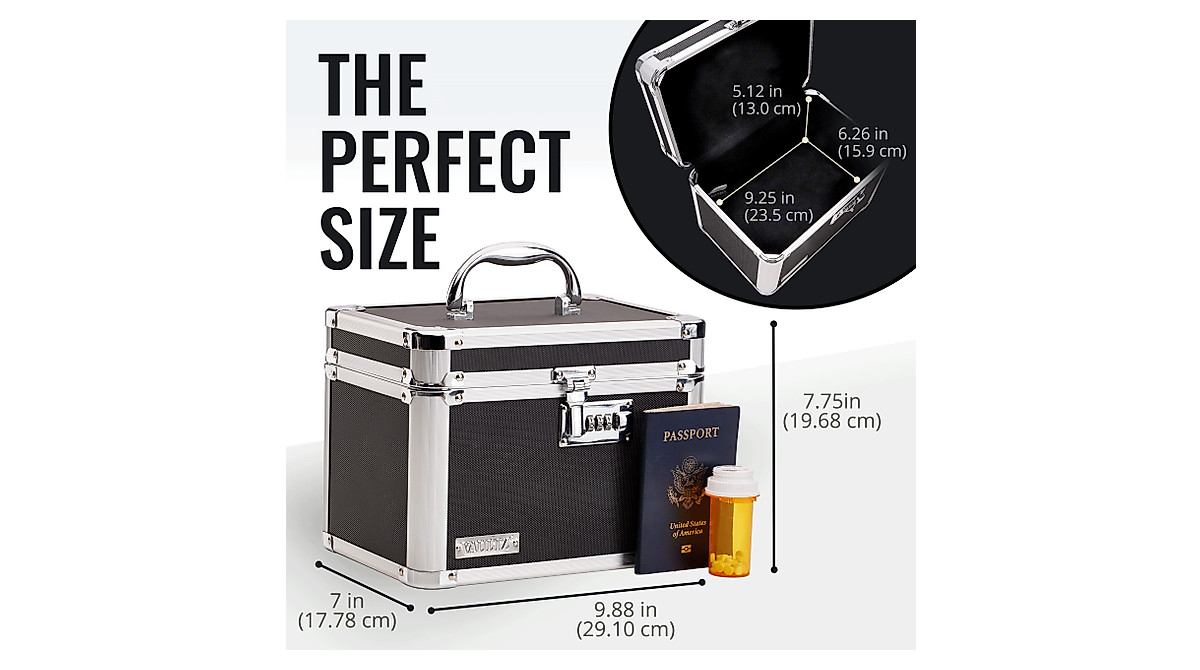 Vaultz Combination Lock Box | Secure Your Valuables