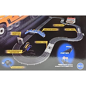 Auto World/Premium Hobbies T/A Challenge Mustang VS Camaro HO Scale Slot Car Race Set CP7973