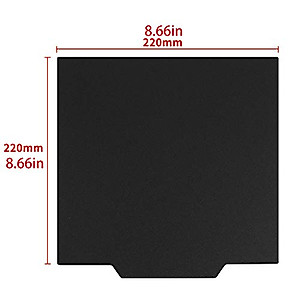 3D Printer Parts Magnetic Heat Bed Tape for Print Sticker 220/235/310mm Square Build Plate Tape Flex Plate 3D Printer Supporting Magnetic Stickers 3D Printed Accessories 3D Printed Parts 3D 3D