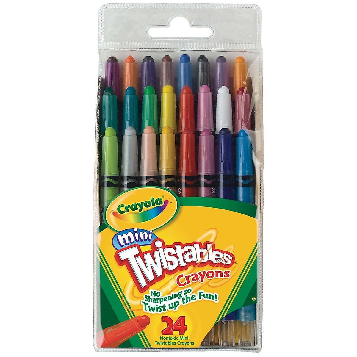 Crayola Mini Twistable Crayons 24 in a Box (Pack of 4) 96 Crayons in Total