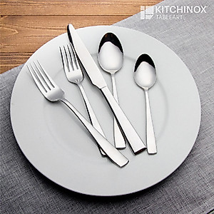 Kitchinox Flatware, Service for 4/20 Piece Set, Julia