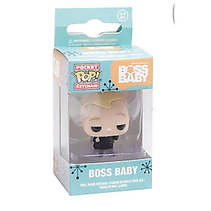 Funko Pop Keychain: Boss Baby (Suit) Toy Figures