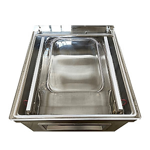 TECHTONGDA Vacuum Sealer Packaging Machine Stainless Steel for Fruits Vegetables DZ500 Single Chamber Sealing Length 20inch