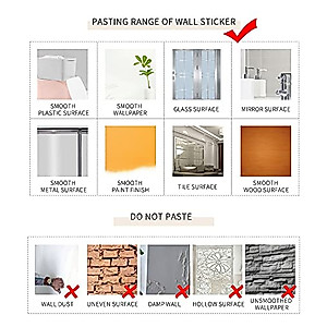 Luminous Rabbit Wall Stickers Glow in The Dark Bunny Wall Decal for Kid's Room Bedroom Decoration