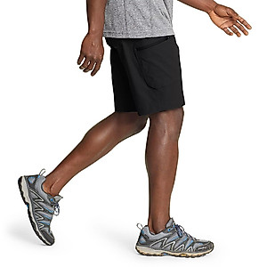 Eddie Bauer Men's Athletic Fit Rainier Shorts, Black, 36W