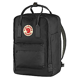 Fjallraven Women's Kanken 15" Laptop Backpack, Black, One Size