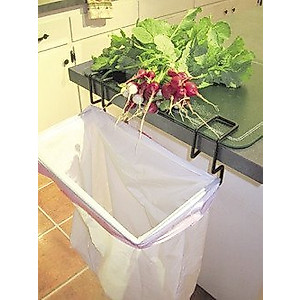 AMERICAN MADE THE ORIGINAL- Trash-Ease-Table - Portable Trash Bag Holder, Camping, Tailgating, Picnics, Parties, Crafting, Scrapbooking,13 gallon garbage bag size, NO tools needed