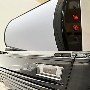 Commercial Refrigerator Glass 1-Door Merchandiser Display Cooler Case Fridge NSF, 25 inches width, capacity 15.1 cuft 110V, Restaurant Kitchen Cafe LG430