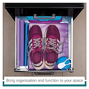 Lorell 14341 18 Deep 2-Drawer File Cabinet, Black