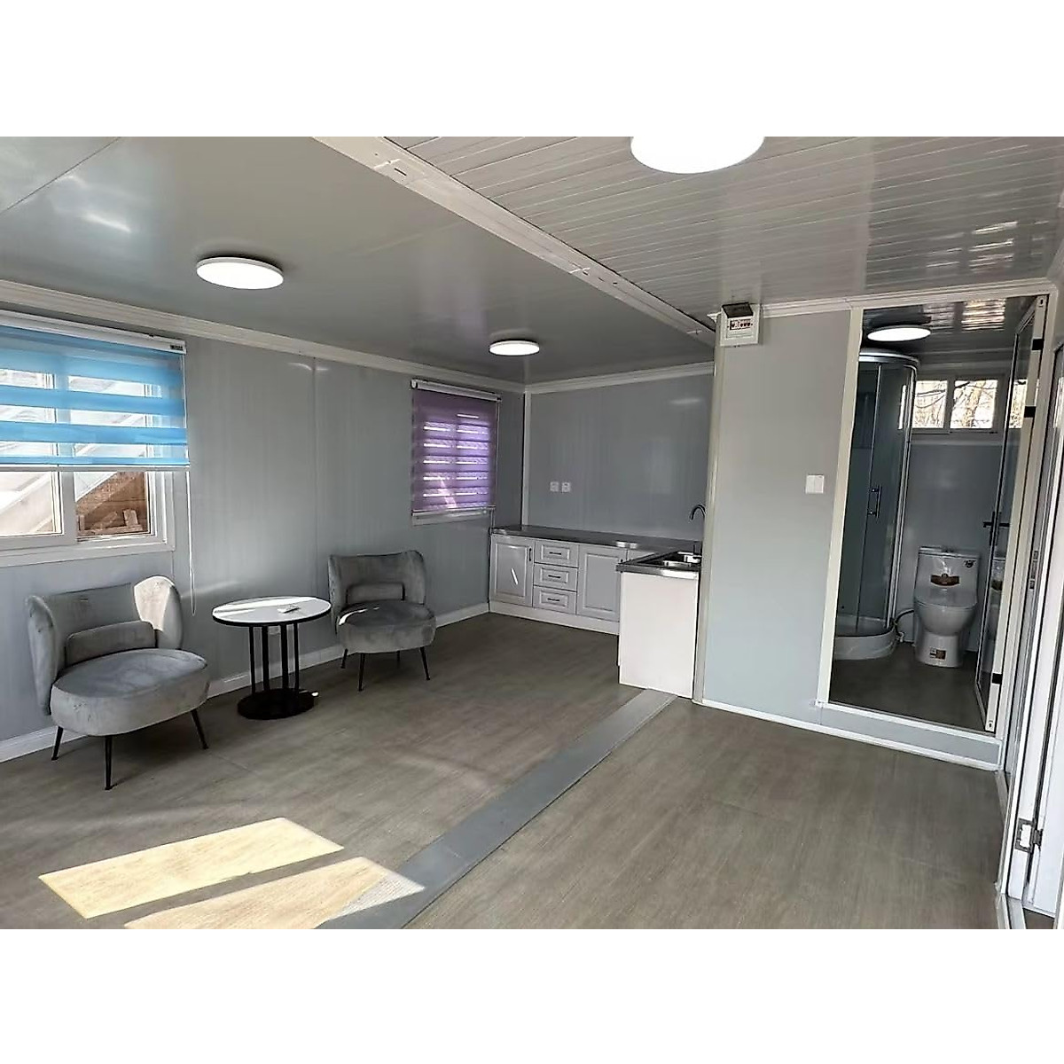 Portable prefabricated 20ft House for Living, Guest House, Storage,and Outdoor Events with Easy Installation