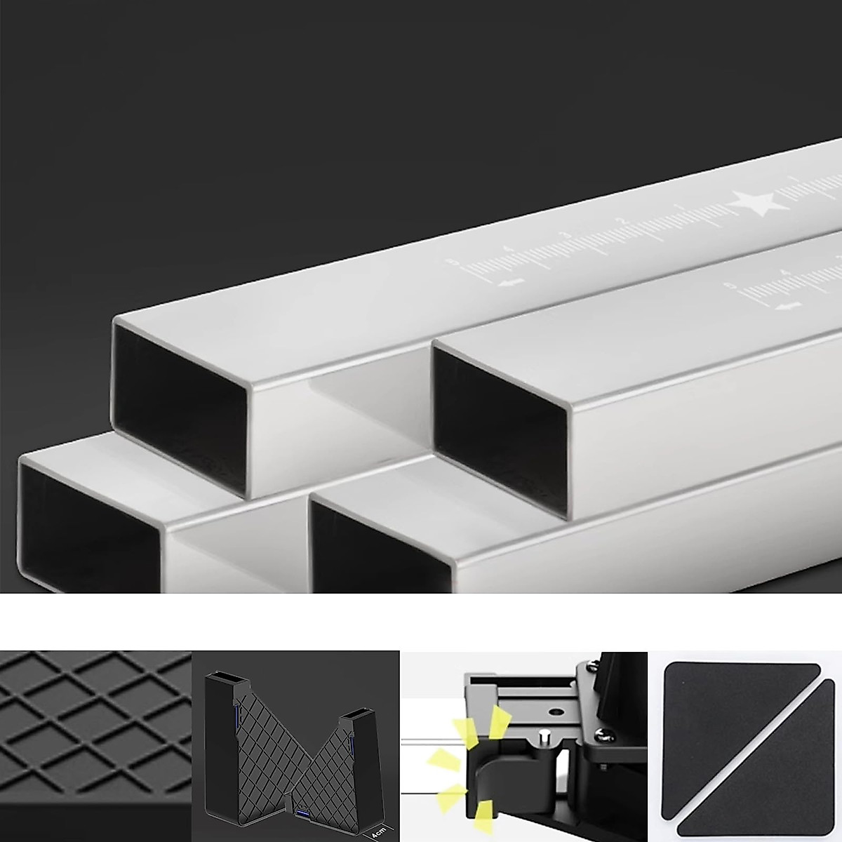 TYJZKJWQ Washer stand Heavy Duty Adjustable washing machine pedestal legs Height 5.9in washing machine stand long Adjustable 19.6in~29.5in , Width Adjustable16.5in--25.5in for dryer stand pedestal