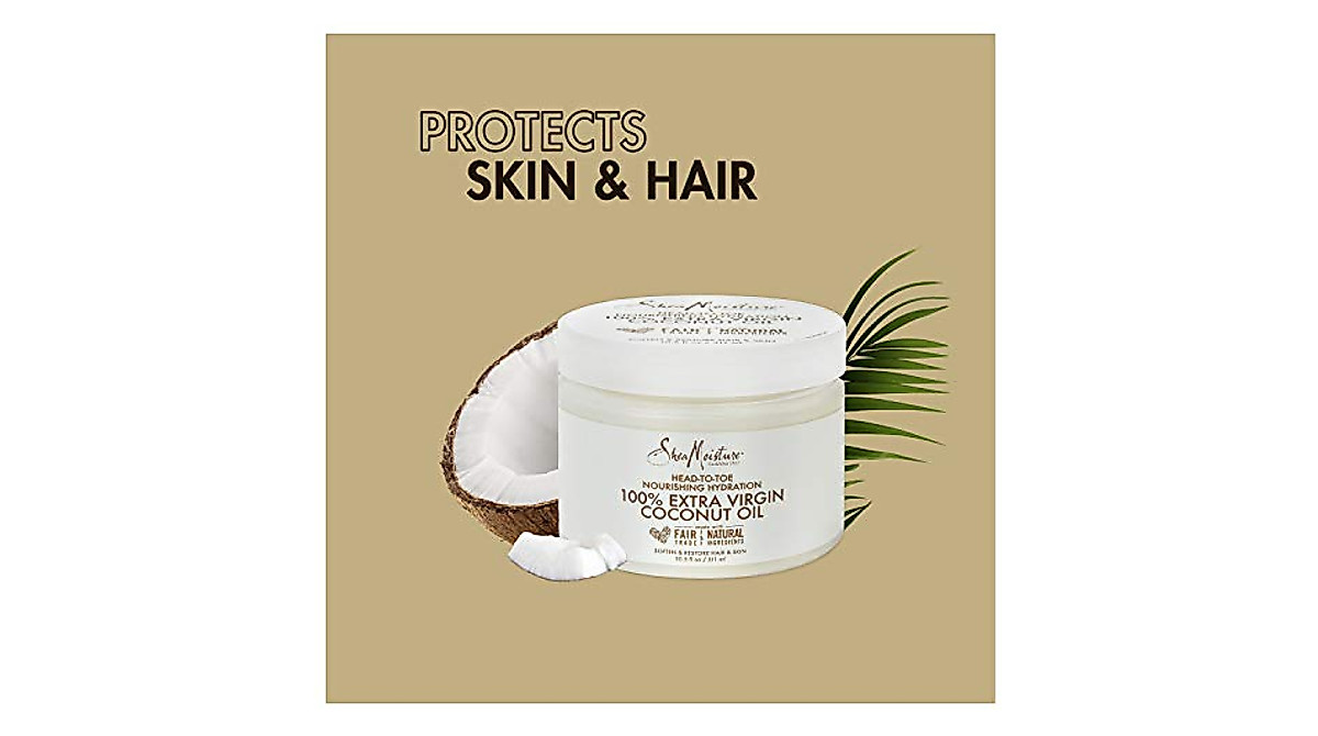 SheaMoisture Head-to-Toe Coconut Oil for Radiant Skin & Hair