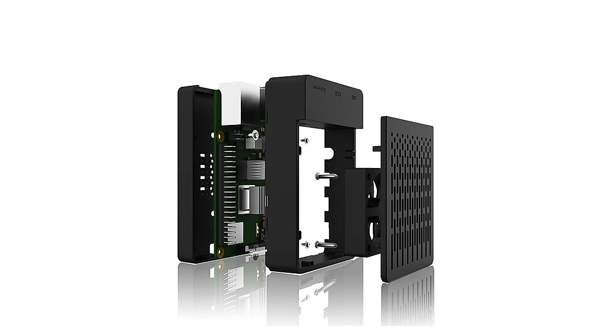 iUniker Raspberry Pi 4 Case with Cooling Fan