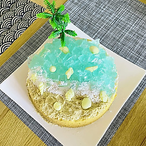 3 PCS Marine Theme Cake Fondant Silicone Mold Seashell Conch Starfish Coral Baking Molds for DIY Cake Decoration Chocolate Candy Polymer Clay Crafting Projects