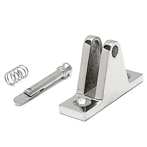 NRC&XRC2 PCS Marine Boat Deck Hinge Mount Bimini Top Fitting Hardware 316 Stainless Steel