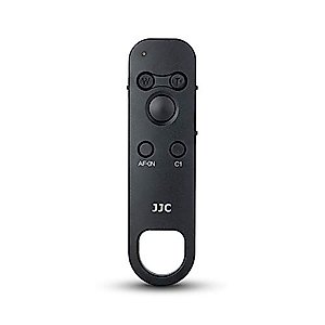 JJC RMT-P1BT Bluetooth Wireless Remote Control Commander for Sony ZVE1 ZV-E1 ZV1F ZV-1F ZV1 ZV-1 RX100VII RX100M7 ZVE10 ZV-E10 A7RV A7RM5 FX30 FX3 A6100 A6600 A7C A7IV A7M4 A7RIV A7RM4 A7SIII Camera