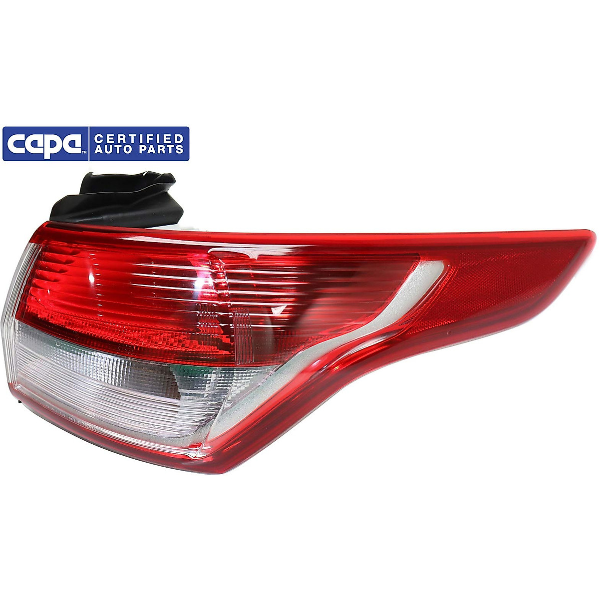 Evan Fischer Passenger Side, Outer Tail Light Compatible with 2013-2016 Ford Escape - FO2801229C