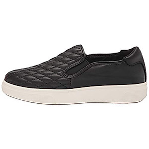 Propét Women's Karly Sneaker,Black,10 Wide
