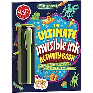 Top Secret: The Ultimate Invisible Ink Activity Book (Klutz Activity Book)