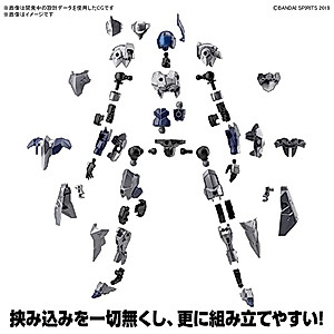 BANDAI Spirits 1/144 EXM-A9k Spinatio, 1/144 inch (30 mm), 1/144 Scale, Color-Coded Plastic Model