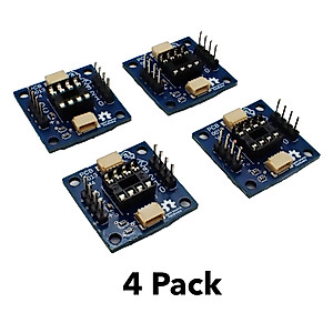 Qwiic Adapter Breakout Board for Serial Wombat 4B Chip PCB_0013 Board 4-Pack