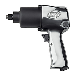 Ingersoll Rand 231C 1/2” Drive Air Impact Wrench & 301B Air Die Grinder – 1/4", Right Angle, 21,000 RPM, Ball Bearing Construction, Safety Lock, Aluminum Housing, Lightweight Power Tool, Black