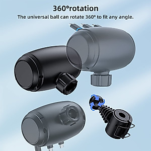 MAGJIEYX for Multi Retractable Car Charging Station Box, 3 in 1 Headrest Fast Power Charging Dock Cord USB Type C Fits iPhone15 14/iPad/Android/Samsung|Uber Lyft Backseat Passengers Share Rid